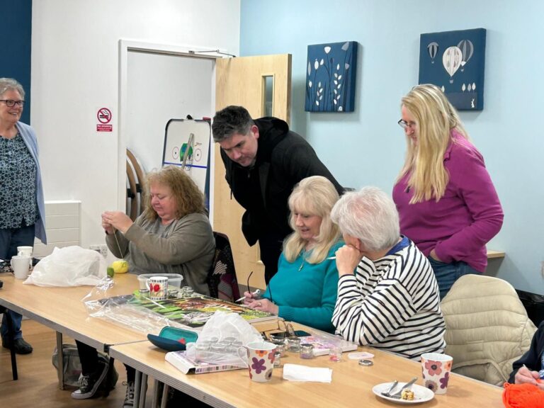 Luke Murphy MP visit | Sherfield Park Community Association